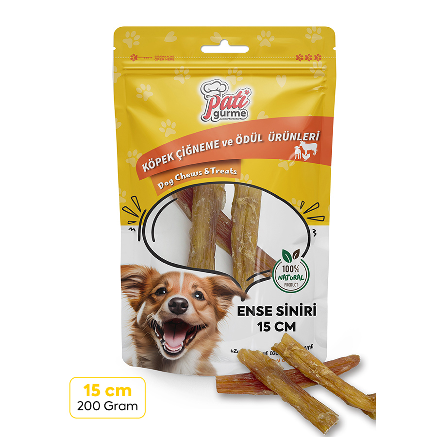 Ense Siniri 15 Cm – Beef Necksinew (6 inc) – Pati Gurme